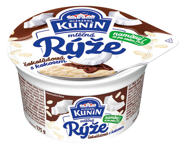 Čokoláda s kokosem - Mlékárna Kunín